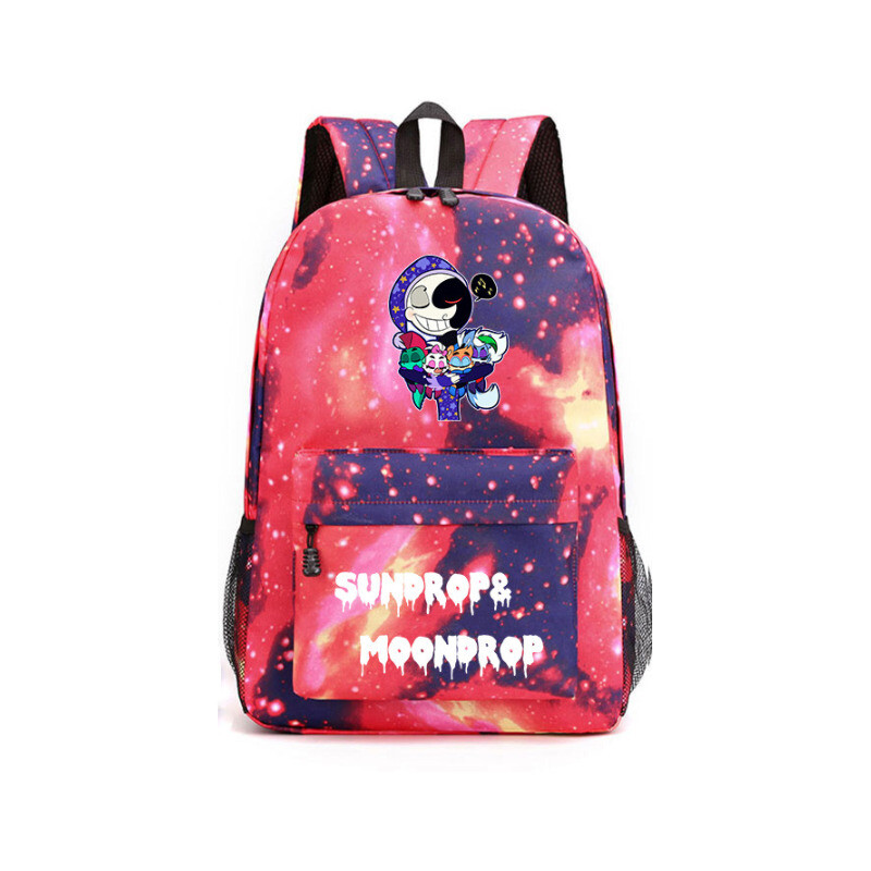(Sky Red2) FNAF Sundrop Moondrop Casual Backpack | Five Nights at ...