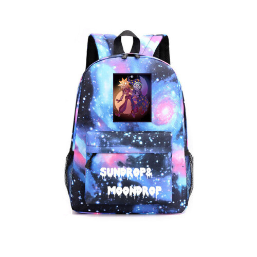 (Sky Blue) FNAF Sundrop Moondrop Casual Backpack | Five Nights at ...