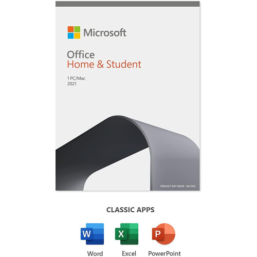 Microsoft Office 2021 Home & Student Retail 1 Licence Medialess 79G ...