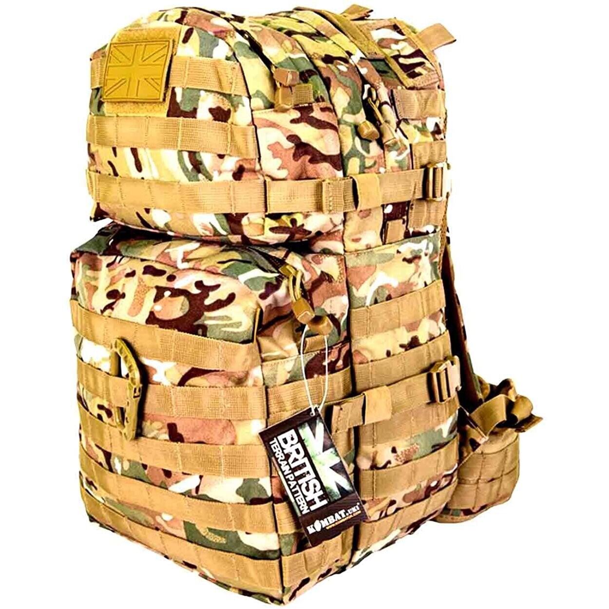 British Army SAS Military Tactical Combat Rucksack Bergen Molle 40 ...