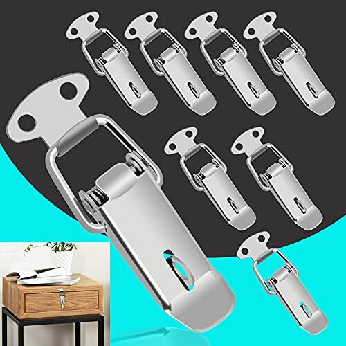BUZIFU 8Pcs Stainless Steel Clamp?Box Locking Toggle Latch Spring ...