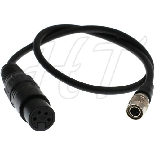 HT-cable DSLR Monitor Power Cable Hirose 4 Pin to XLR 4 Pin for SONY F55 F5 Camera on OnBuy