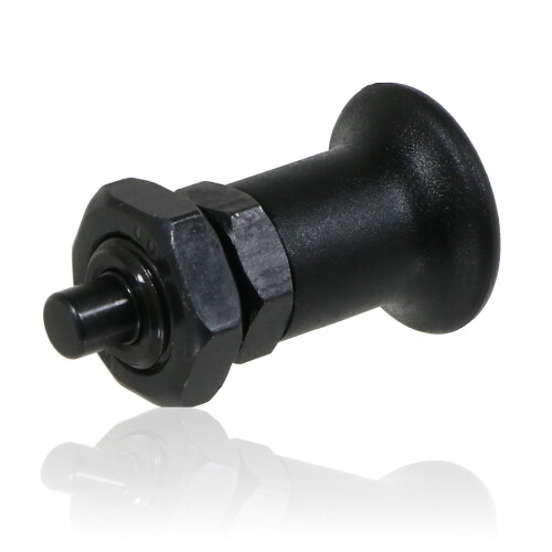 M16 Index Plunger Spring Loaded Retractable Locking Pin Blackened Steel ...