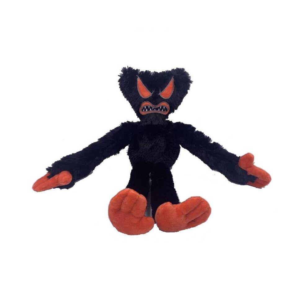 (Black) 15" Poppy Playtime Black Huggy Wuggy Plush Toy Stuffed Monster ...
