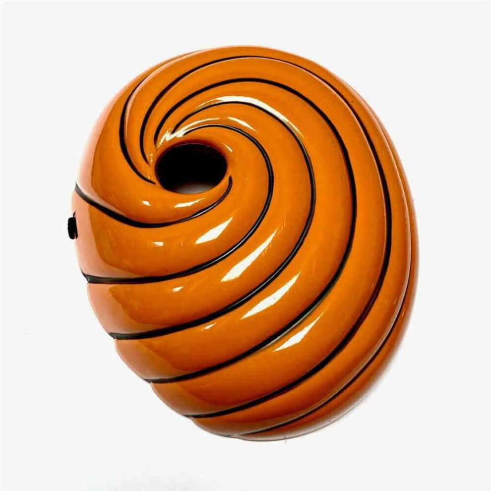 (Latex Adults) Halloween Costume Cosplay Props Naruto Tobi Mask Cosplay ...