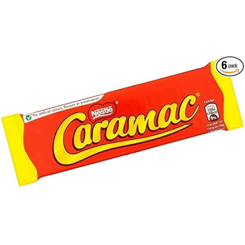 Nestle CARAMAC Bars Caramel Flavour(6) on OnBuy
