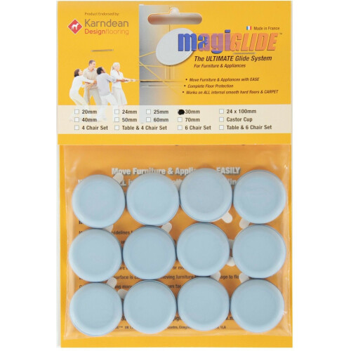 MagiGlide 12 x 30mm The Ultimate Glide System For Furniture Gliders ...