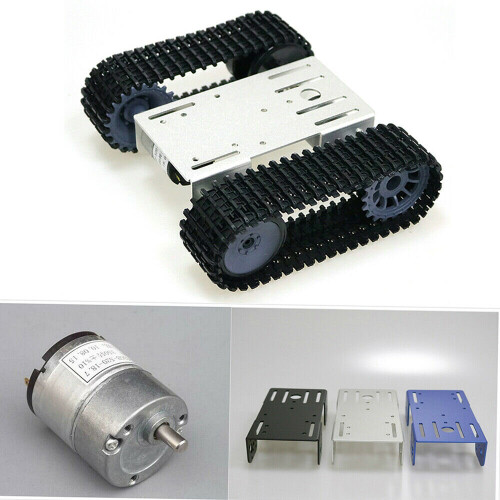 Tracked Robot Car Platform Robotic DIY Kit Crawler Chassis Tank Toy For ...