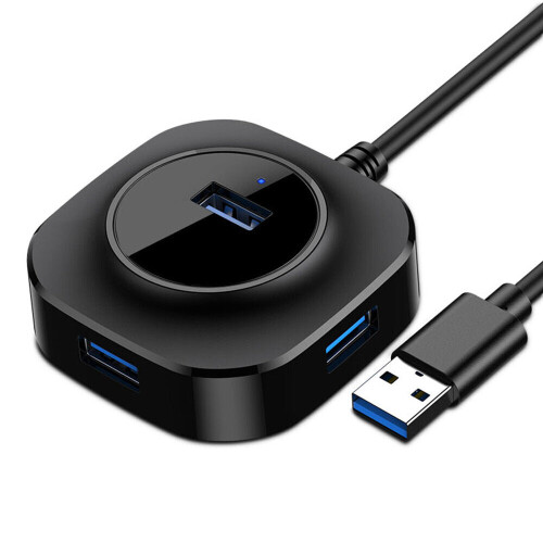 (0.25M) 4-Port USB Splitter Multifunction HUB Extender USB3.0 Adapter ...