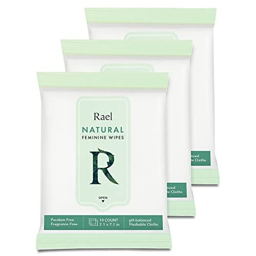 Rael Feminine Wipes with natural ingredients, use day or night ...