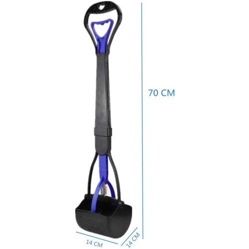Heavy Duty Pooper Scooper Long Handle - Easy Waste Pickup For Walks ...