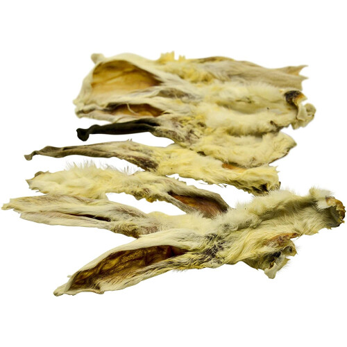 PROtastic Lucky Dog Deli air dried rabbit ears with hair - a natural ...