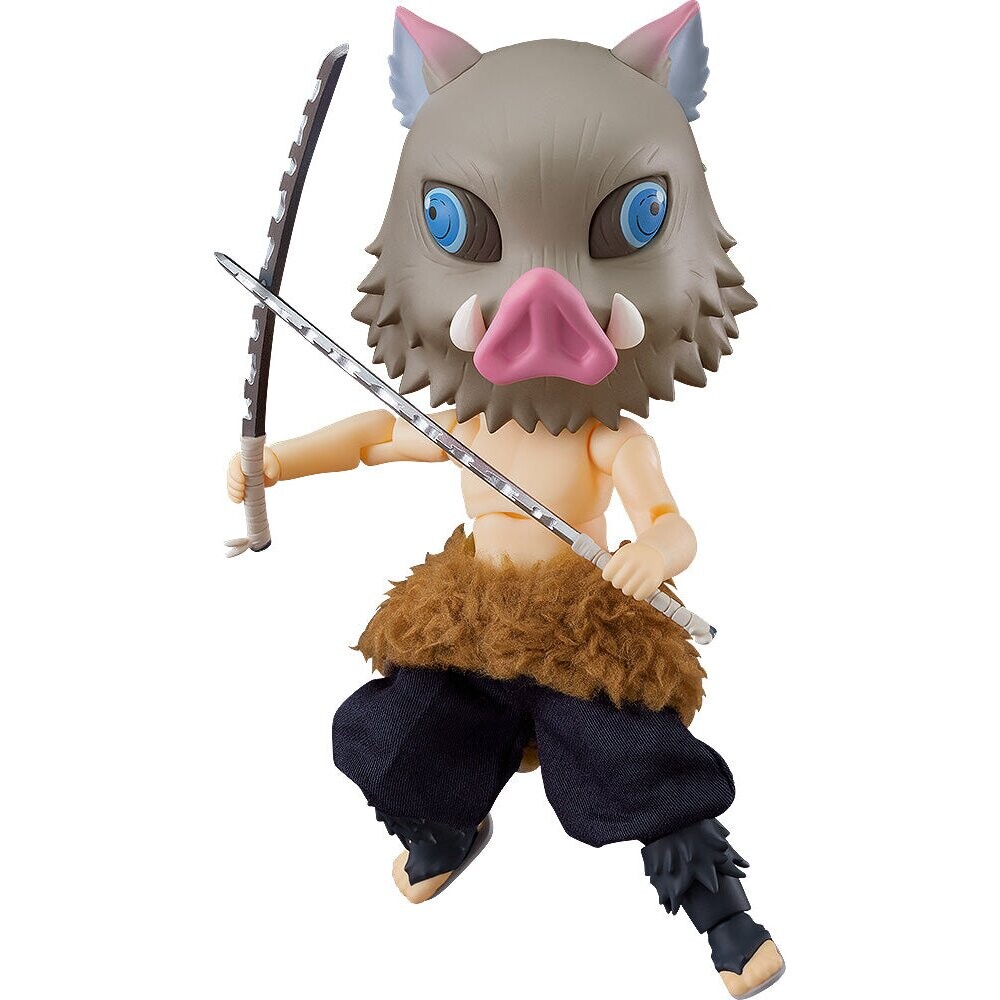 Good Smile Demon Slayer: Kimetsu No Yaiba Nendoroid Figure Doll Inosuke ...