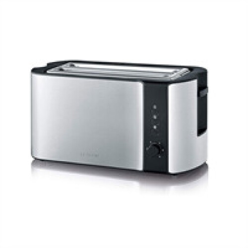 Severin Automatic Long Slot Toaster Brushed Stainless Steel 1400 W on OnBuy