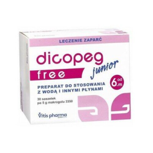 DICOPEG Junior Free osmotic laxative for constipation relief 30sachets ...