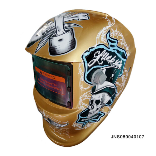 (The helmet enters the Hajin Pirates) Auto Darkening Solar Welding ...
