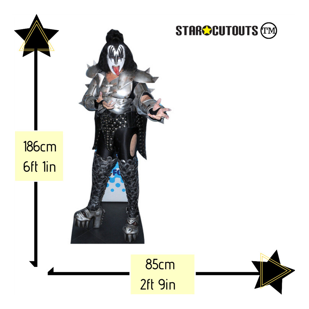 Gene Simmons (Kiss) Lifesize Cardboard Cutout / Standee / Standup on OnBuy