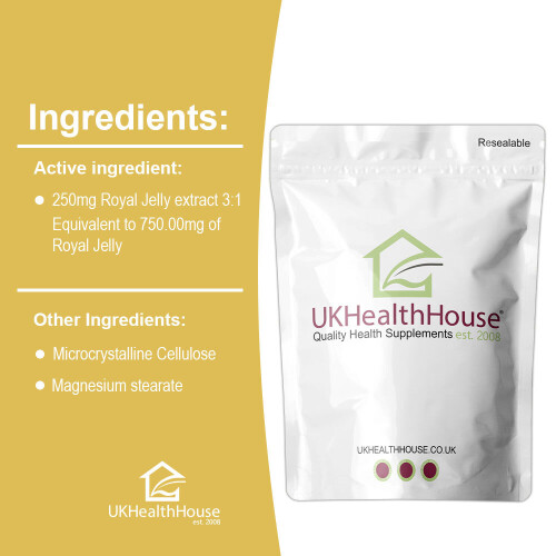 Royal Jelly Tablets Powerful 750mg on OnBuy