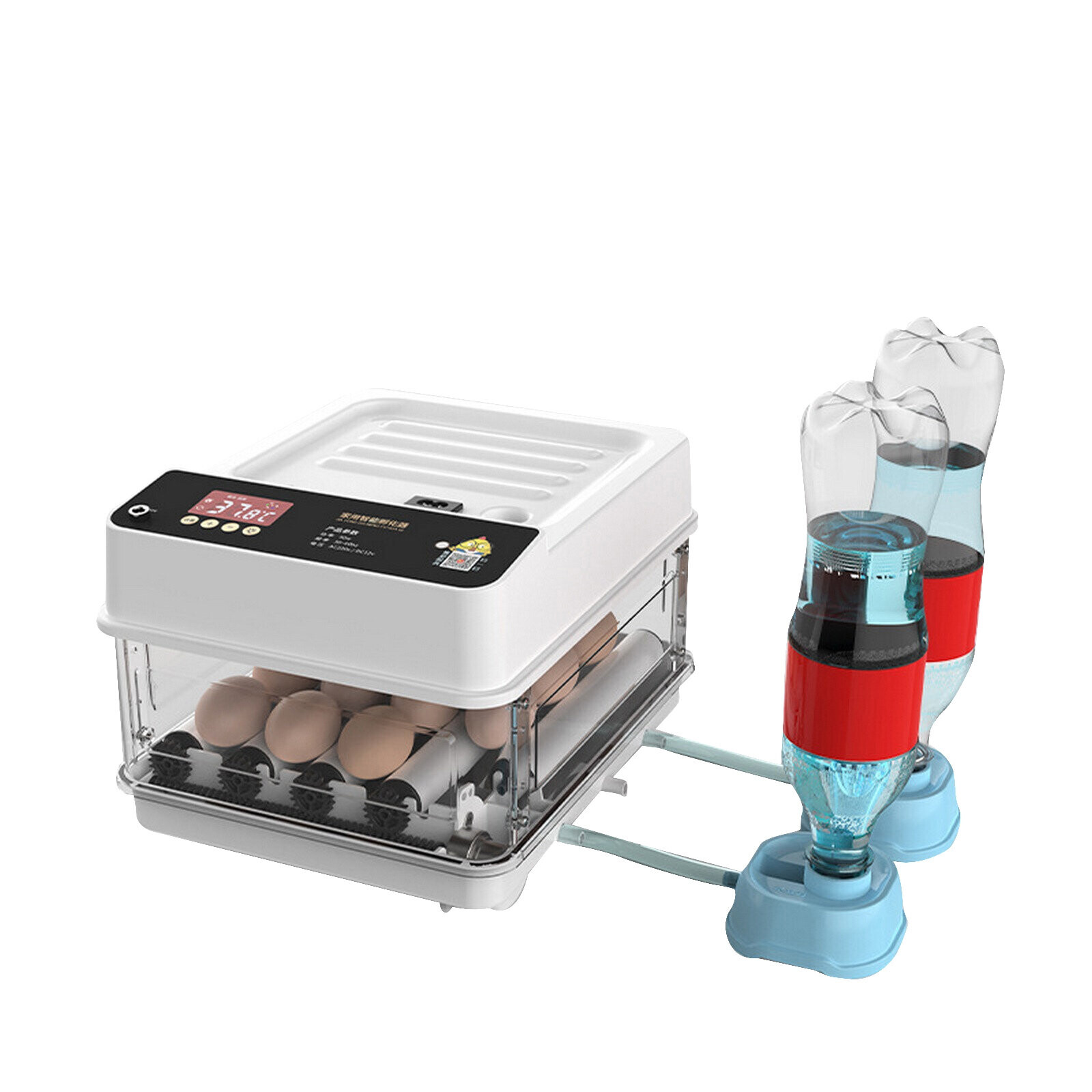 220V Hatcher Eggs Incubator Brooder Automatic Farm Incubation Tools ...