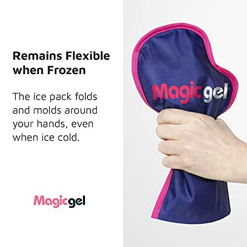 Hand Hot or Cold Pack in Glove Shape (Medium Size) for Arthritis, Chemo ...