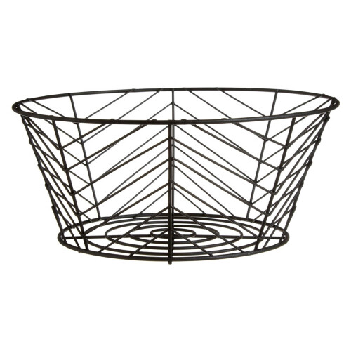 Vertex Black Metal Fruits Vegetables Rack Basket Holder Veggies Powder ...
