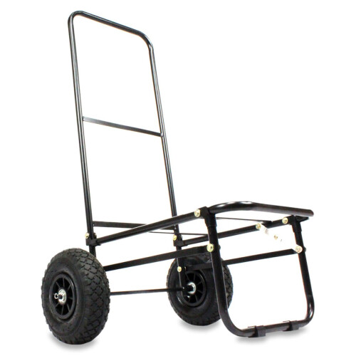 Koala Products Large Fold Flat Seat Box Fishing Trolley Clip Off Wheels ...