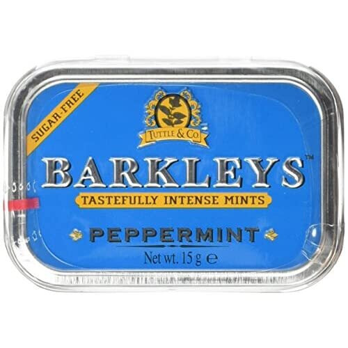 Barkleys Mints Sugar Free Peppermint in Classic Mini Tin 15 g on OnBuy