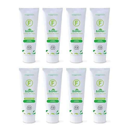 BioMin F Toothpaste (75ml) - Armour Your Teeth (x8 Tubes) to ...