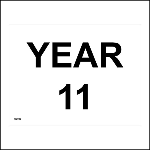 (300 x 200mm - 12 x 8, A - Sticker / Sav - Non-See Through) SC030 Year ...