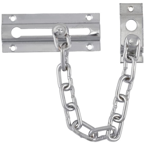 TIMCO Door Chain Security Lock - Allowing Reduced Opening Angle of The ...