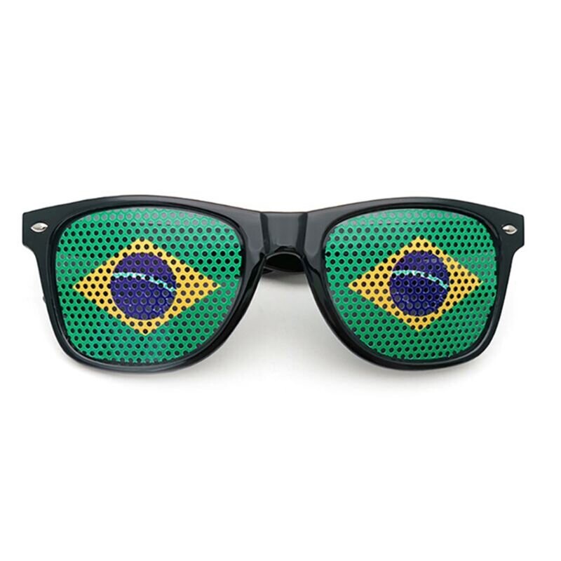 (Brazil) England France Flag Pinhole Sunglasses Football Basketball ...