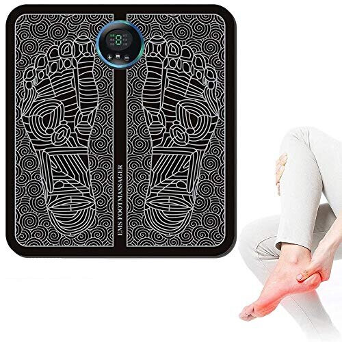 FLYRCX EMS Leg Reshaping Foot Massager, Foot Massage Mat with 9 Massage ...