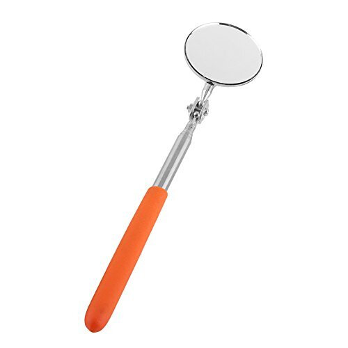 Keenso Round Inspection Mirror Telescoping Mirror, Retractable ...