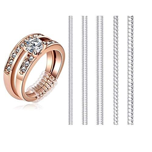 IME Ring Size Adjuster for Loose Rings Invisible Transparent Silicone ...