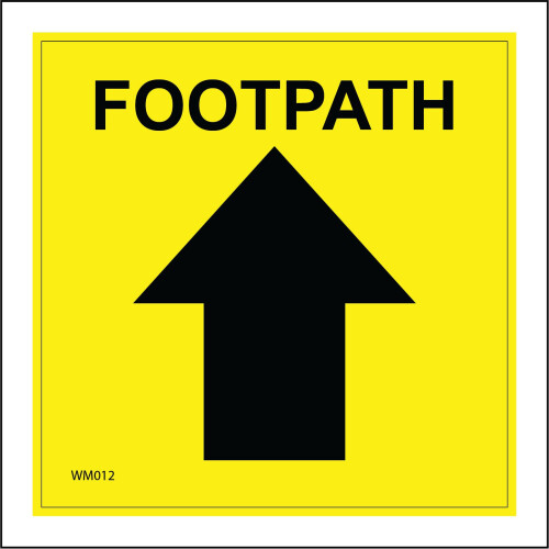 (600 x 600mm - 24 x 24, B - Magnetic - Vehicle Grade) WM012 Footpath Up ...