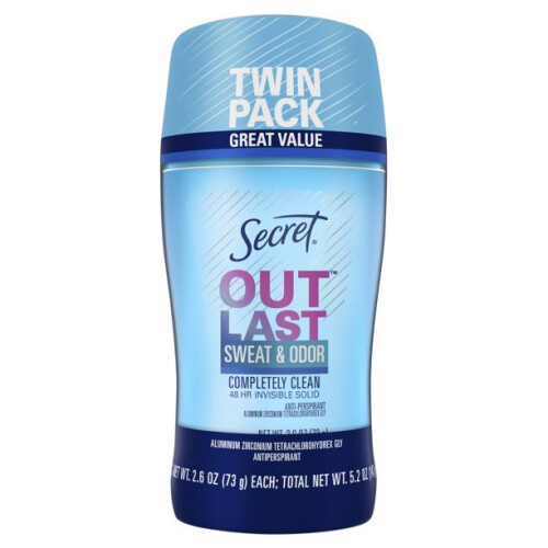 Secret Outlast Invisible Solid Antiperspirant Deodorant Completely ...