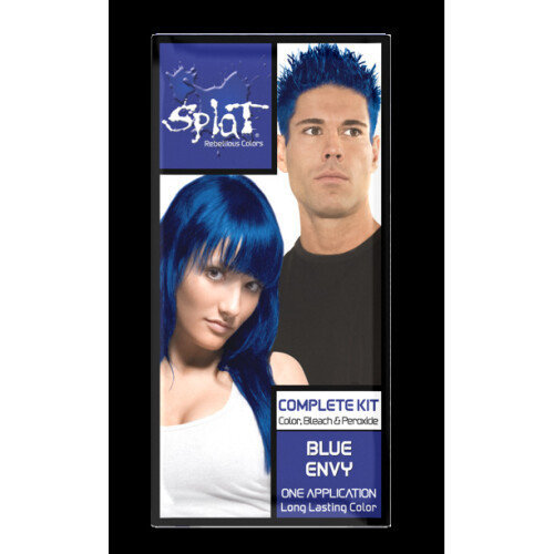 Splat Blue Envy Hair Color Kit, Semi-Permanent Dye on OnBuy