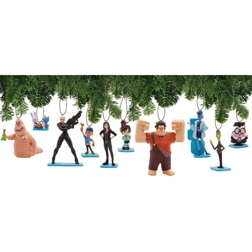 Disney Wreck it Ralph Breaks The Deluxe Holiday Ornament Set of 10 on OnBuy