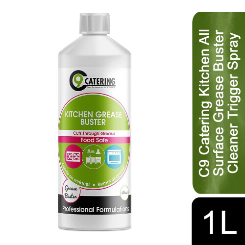 C9 Catering Kitchen All Surface Grease Buster Cleaner Trigger Spray 1L on OnBuy