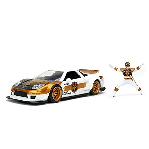 Jada Toys Power Rangers 1:24 2002 Honda NSX Type-R Japan Spec Die-cast ...