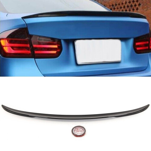 BMW 3 Series F30 M Performance Style Rear Trunk Boot Lip Spoiler Gloss ...