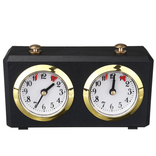 Electronic Analog Chess Clock Timer Master Tournament Analogue Count Up ...