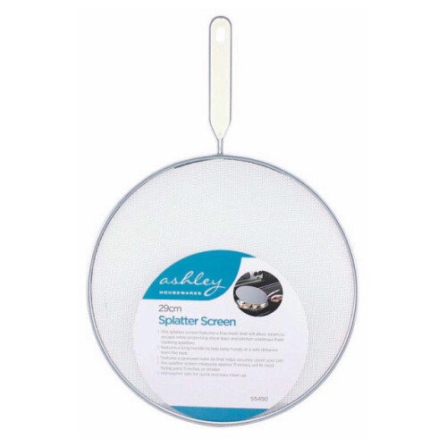 29cm Splatter Screen / Guard Protection Cooking Splatters Kitchen ...
