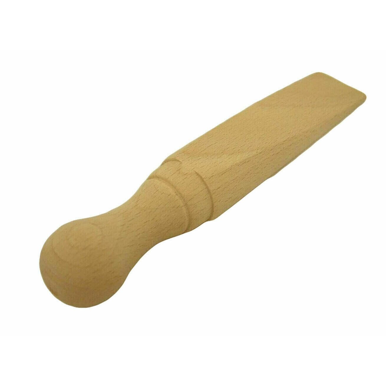 1 X Wooden Door Stop Solid Wooden Floor Stop Beech Wood Wedge Door ...