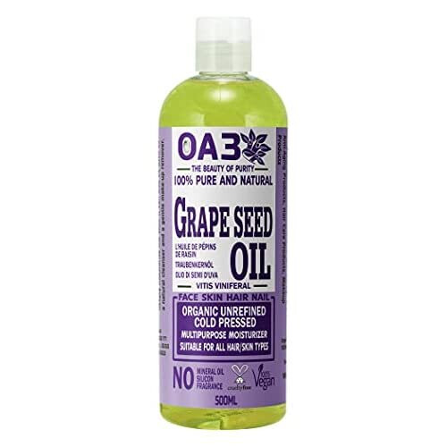 100% Pure Grapeseed Oil ??Carrier Oil Organic Cold Pressed Grape Seed ...