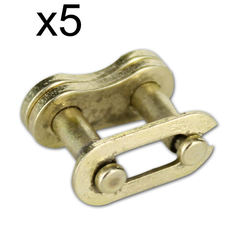 Chain Split Link Gold 6mm x 5 Mini Moto on OnBuy