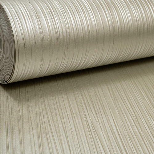 Plain Metallic Silver Bedroom Feature Wall Texture New Wallpaper on OnBuy