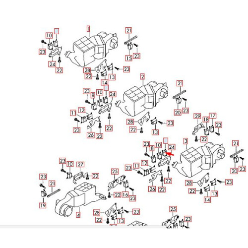 Audi Q7 4L Heater Flaper Motor Actuator 7L0907511AB LHD2015 on OnBuy