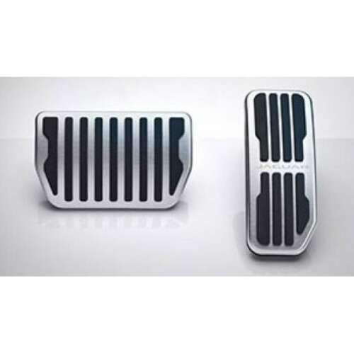 JAGUAR F-PACE X761 Aluminium Pedal Cover Kit T2H3746 on OnBuy