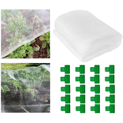 Fine Mesh Garden Netting,Insect Protection Net for Vegetables (2x5M ...